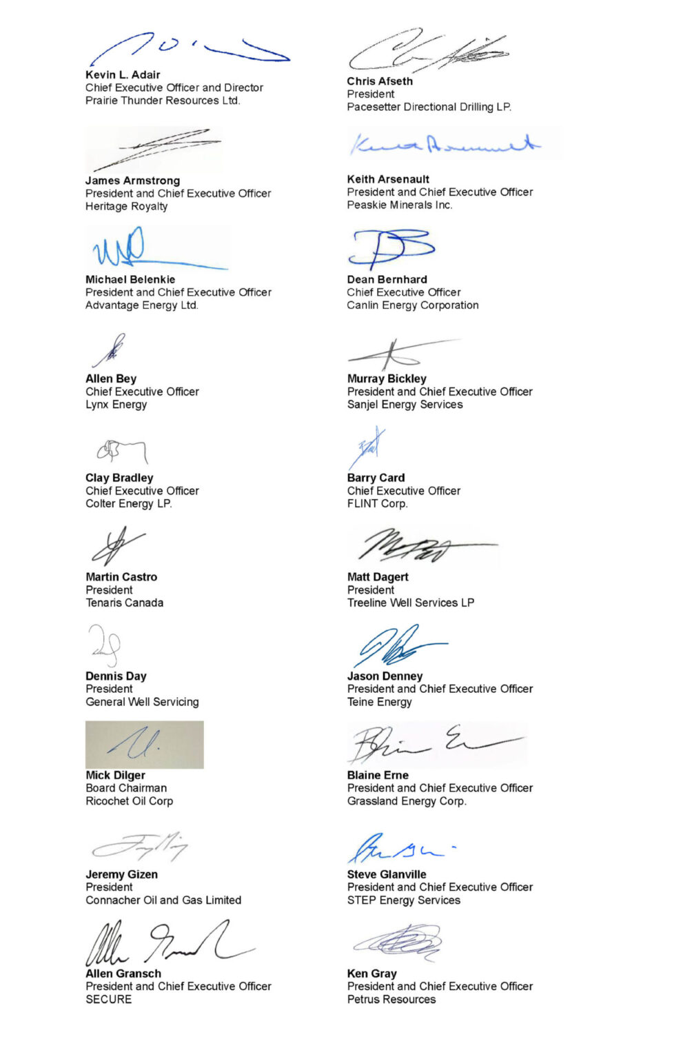 BUILD CANADA NOW – Canadian Natural Resources